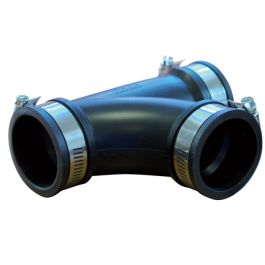 2in Flexible Rubber Tee