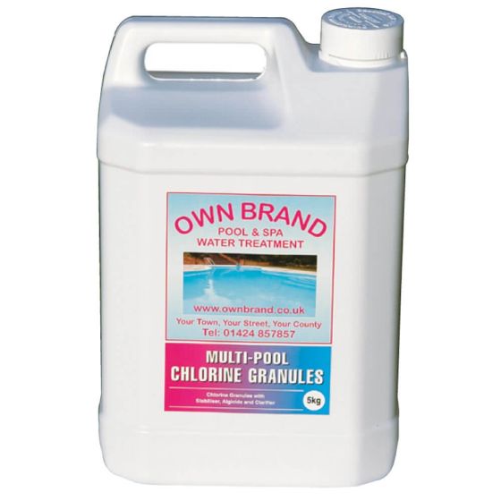 5kg Own Label Multi-Pool Granules - Box of 4