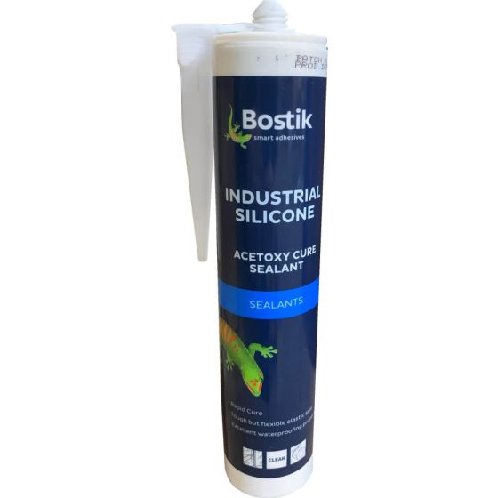 Bostik Industrial Silicone Clear 310ml Cartridge